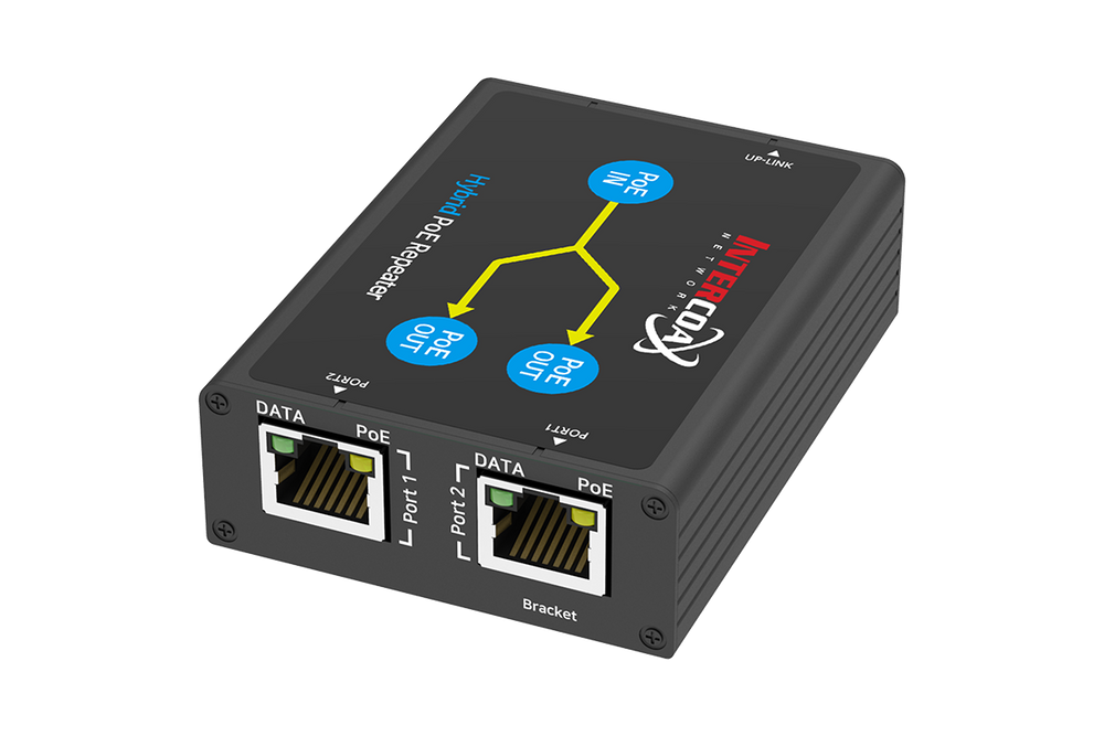 2-Port Hybrid PoE Switch