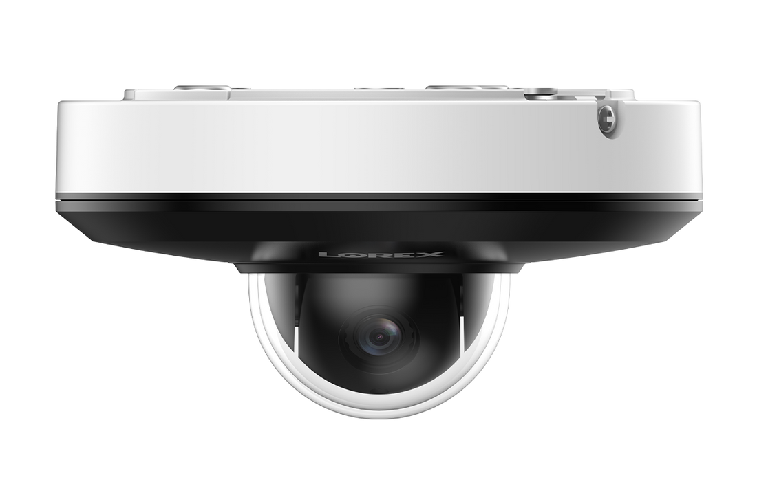 Lorex 2K (4MP) IP Wired Mini PTZ Security Camera with AI Detection and ...