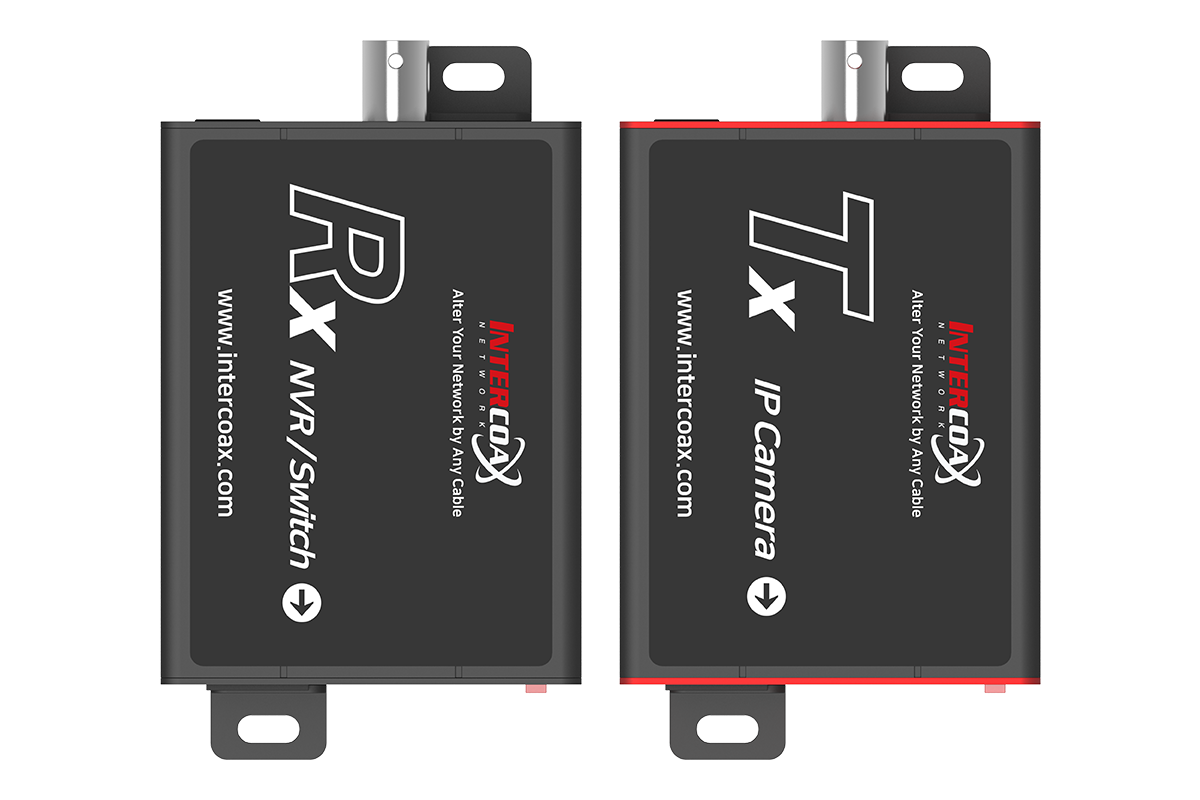 Premium Single Port Ethernet over Coax Transmitter / Receiver
