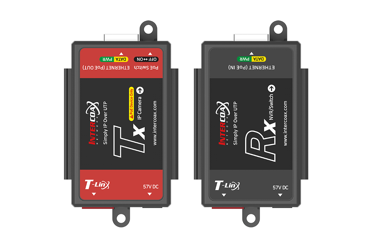 Single port Ethernet over UTP Transmitter / Receiver (With multicast support)