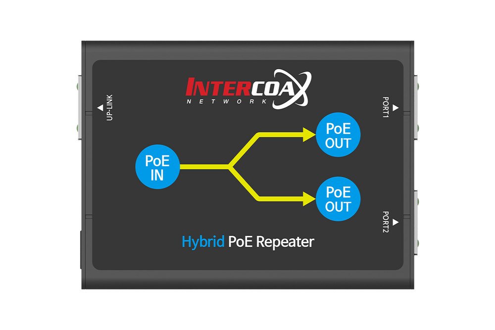 2-Port Hybrid PoE Switch