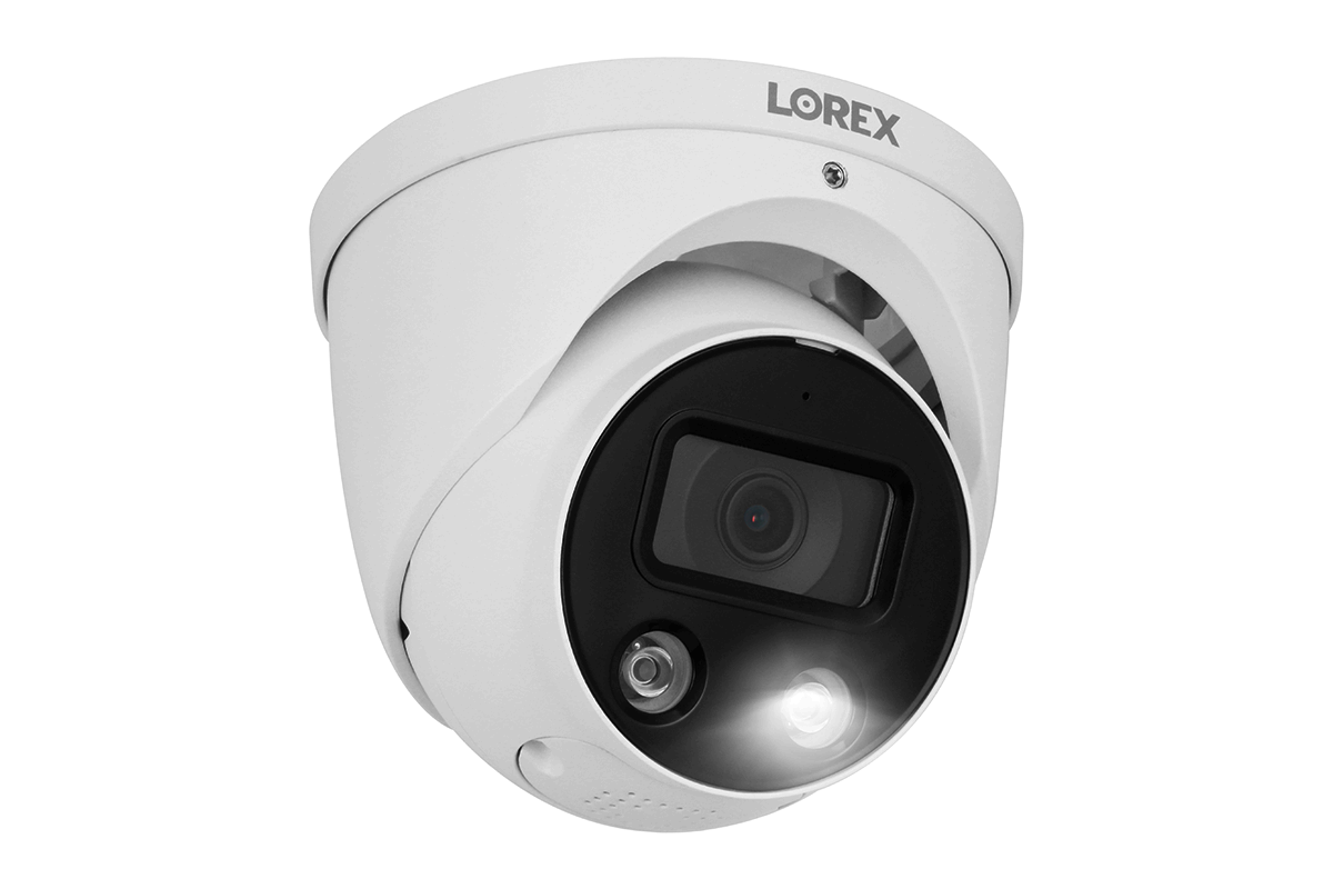 Halo Series H13 4K IP Wired Dome Security Camera with Smart Deterrence