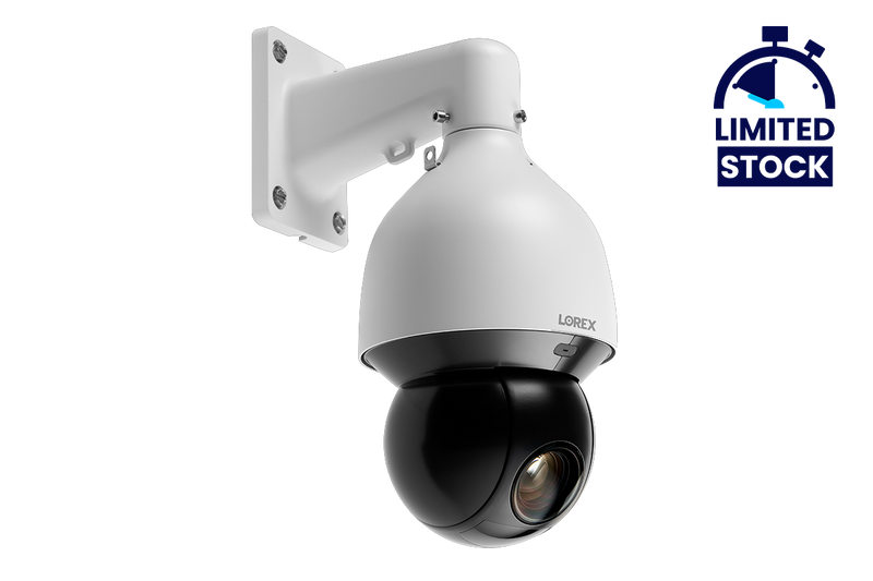 PTZ 4K Outdoor IP Camera with 25x Optical Zoom and IK10 Vandal Proof R